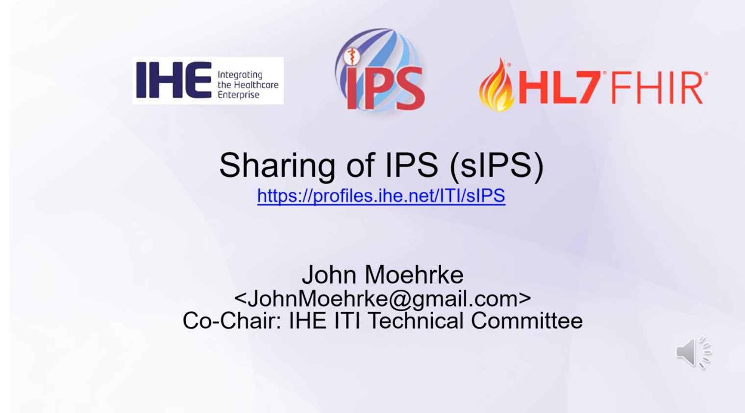 sIPS short introduction video – The International Patient Summary